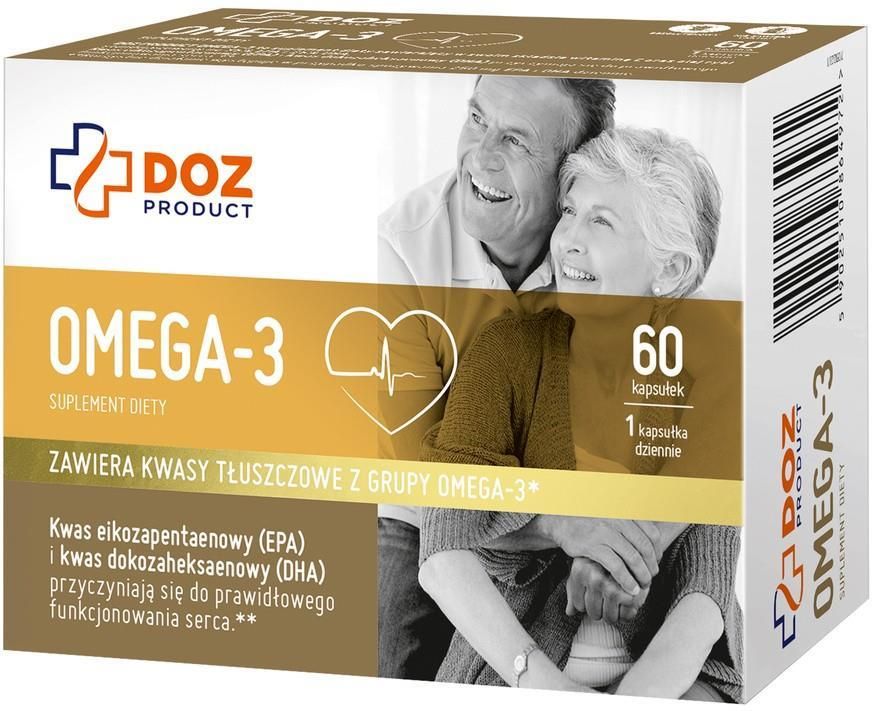 Doz Product Omega-3 60kaps. - Opinie i ceny na Ceneo.pl