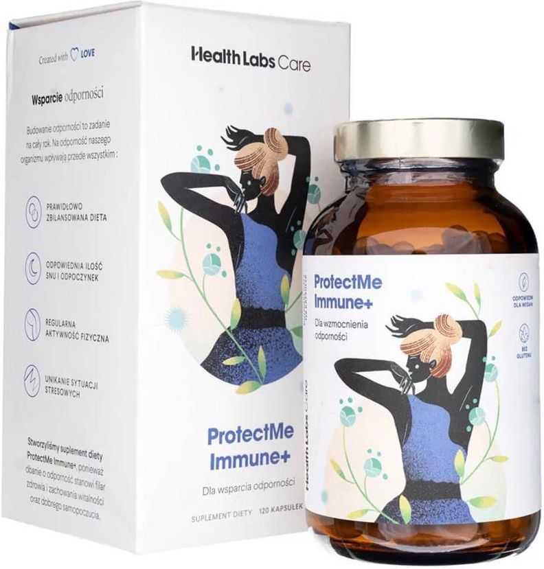 Health Labs Care Protectme Immune+ 120Kaps. - Opinie i ceny na Ceneo.pl