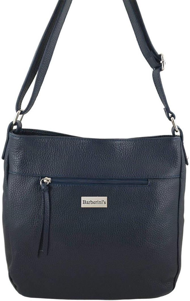 Torebka codzienna skórzana damska - Granatowa - Ceny i opinie - Ceneo.pl