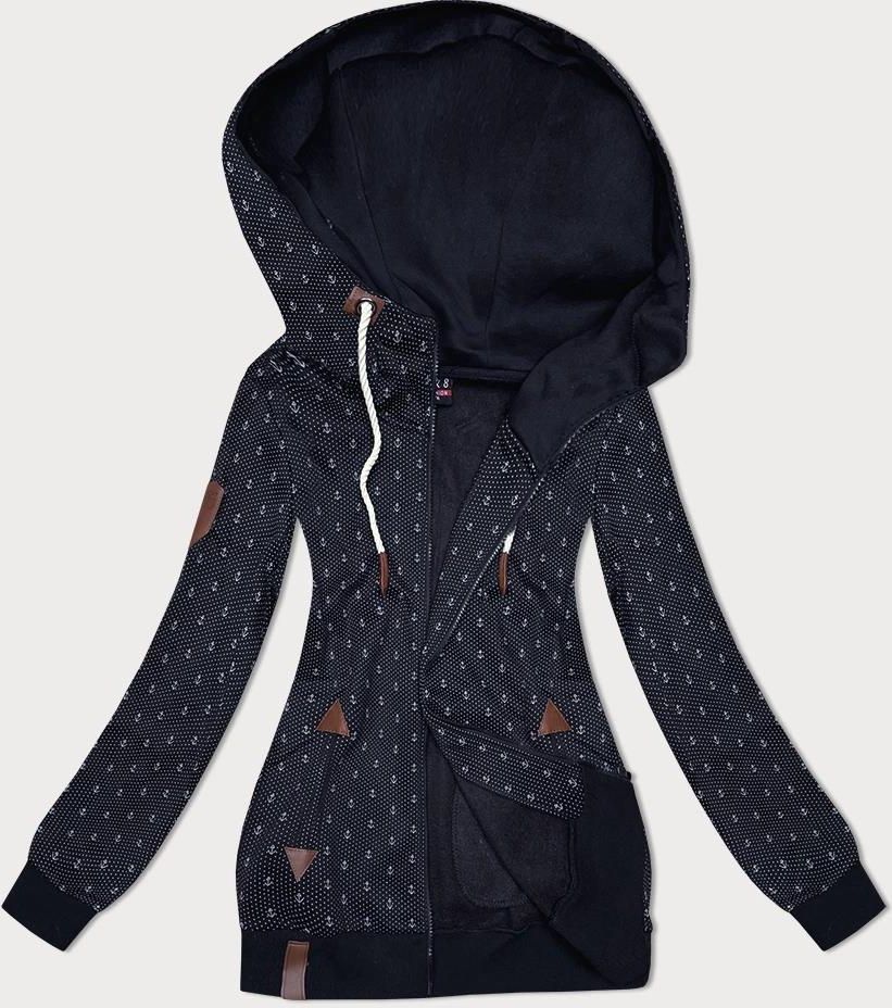 Rozpinana bluza damska ze ściągaczami granatowa (2306) - Ceny i opinie - Ceneo.pl