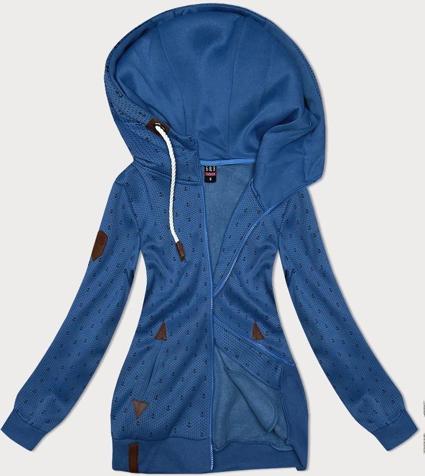 Rozpinana bluza damska ze ściągaczami niebieska (2306) - Ceny i opinie - Ceneo.pl