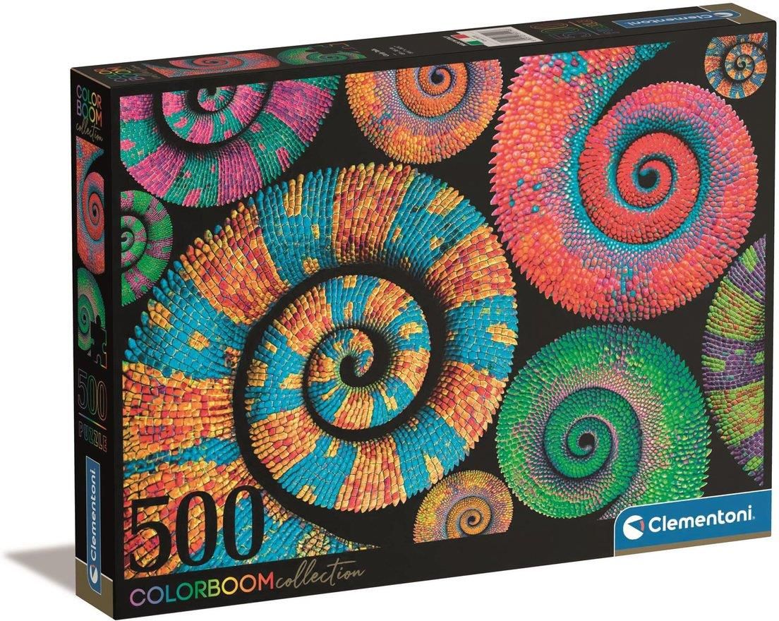 Clementoni Puzzle Color Boom Curly Tails 500El. - Ceny i opinie - Ceneo.pl