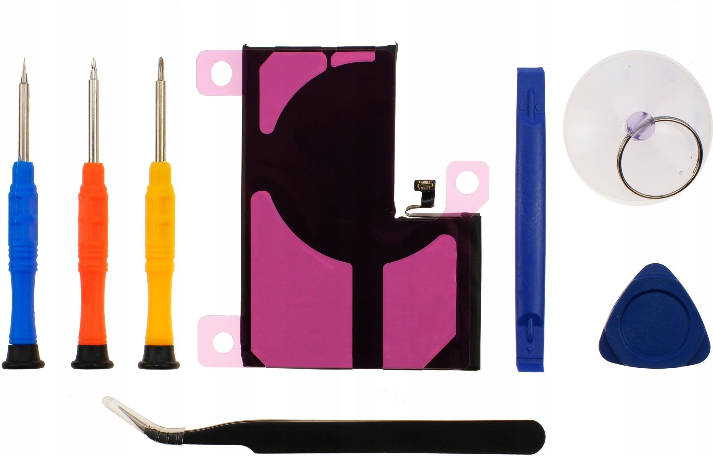 Bateria Bateria do iPhone Apple 11 (2019) z oryginalną taśmą Rhinocell ...