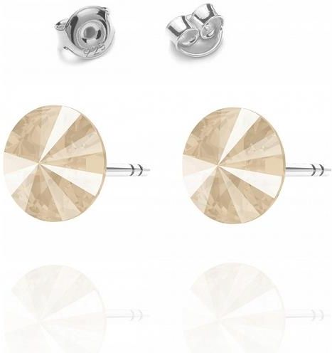 Radziszewska Kolczyki Rivoli Crystal Ivory Cream 12Mm - Ceny i opinie ...