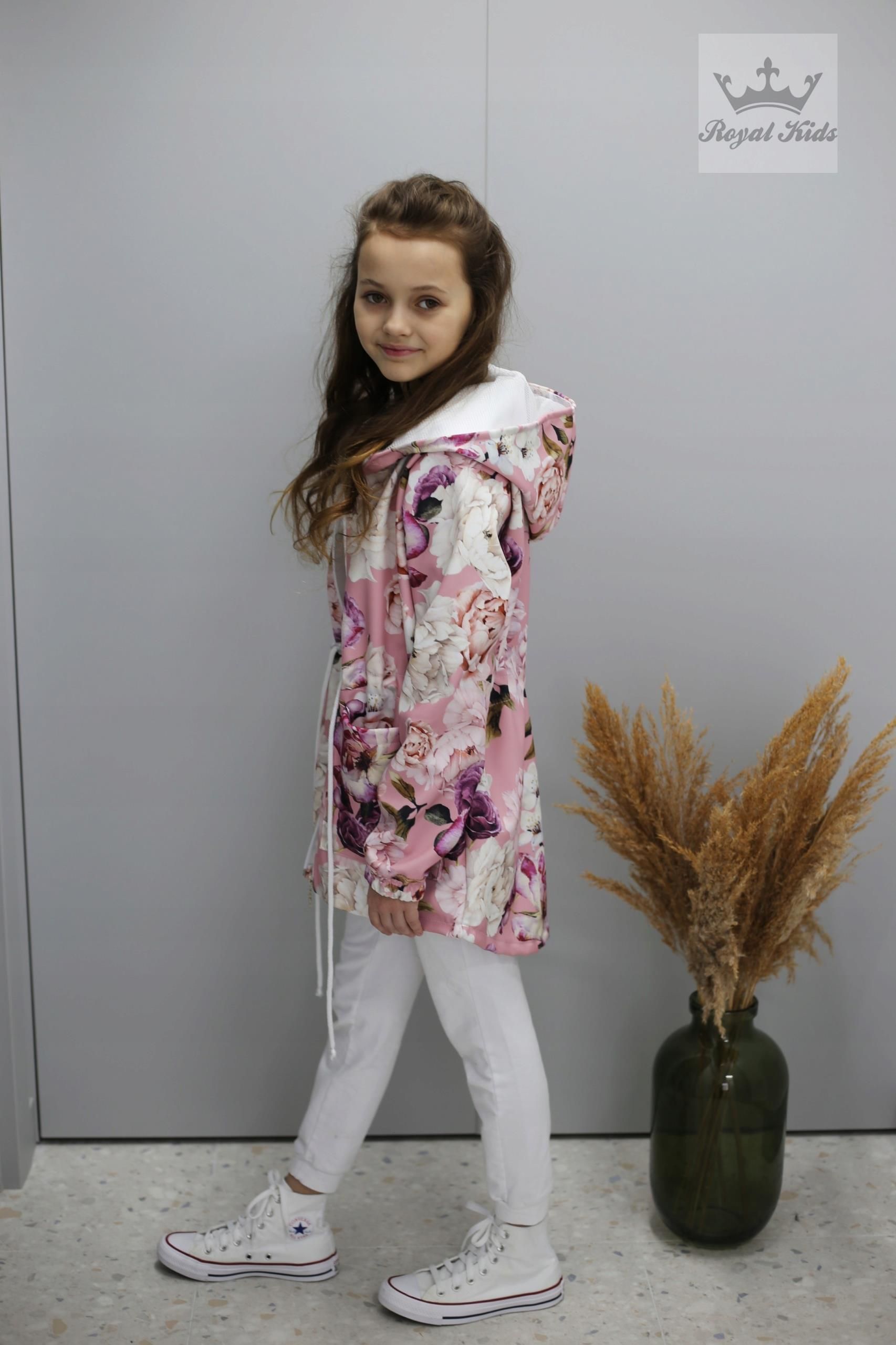 Kurtka softshell Dla dziewczynki Kwiaty 104 110 - Ceny i opinie - Ceneo.pl