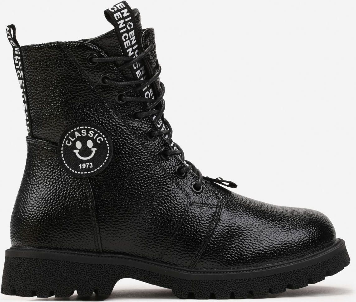 Born2Be Czarne Botki 36 Zima Ekoskóra - Ceny i opinie - Ceneo.pl