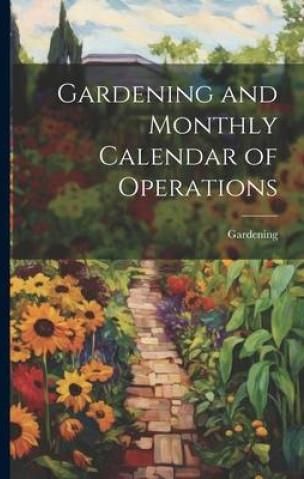 Gardening and Monthly Calendar of Operations - Literatura obcojęzyczna ...