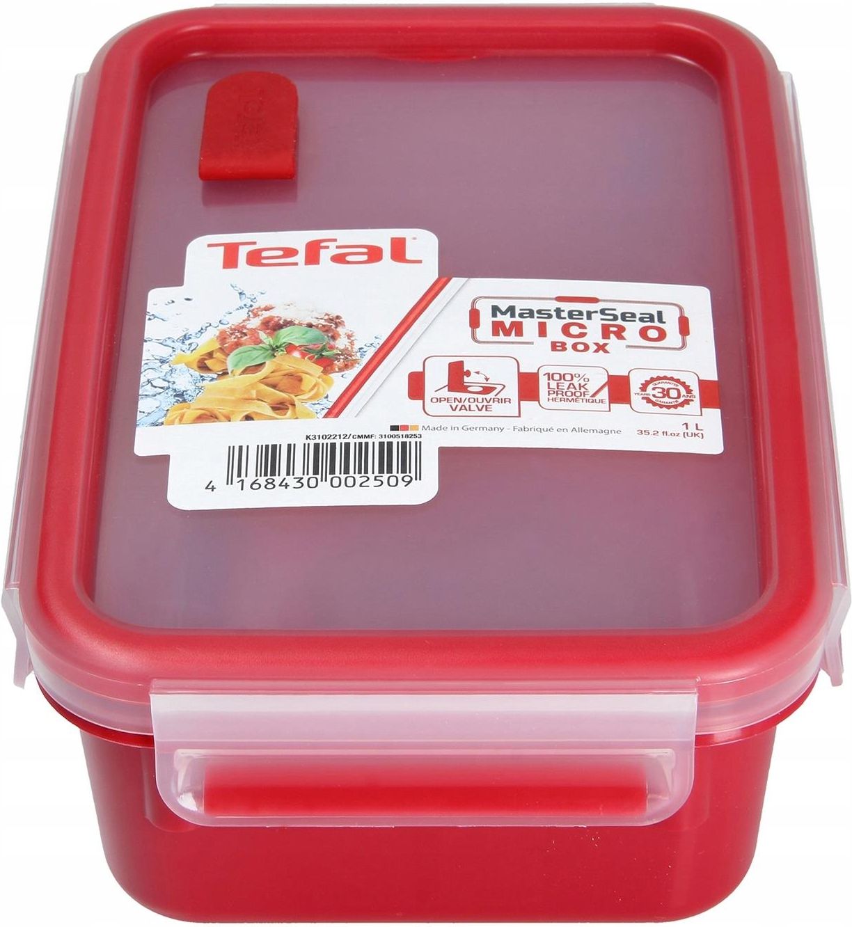 Tefal Plastikowy Lunch box K3102212 1000ml - Opinie i atrakcyjne ceny ...