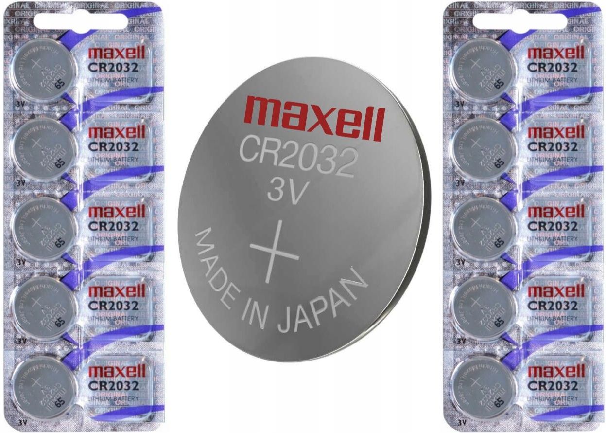 Maxell 3V Hologram Zestaw 10 Sztuk (CR2032) - Ceny i opinie na Ceneo.pl