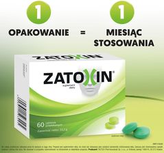 Zatoxin 60 tabletek - Opinie i ceny na Ceneo.pl