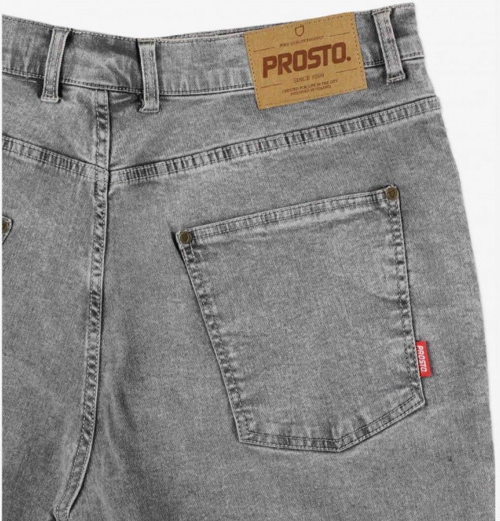 Męskie jeansy Prosto Jeans Baggy Oyeah - szare - Ceny i opinie - Ceneo.pl