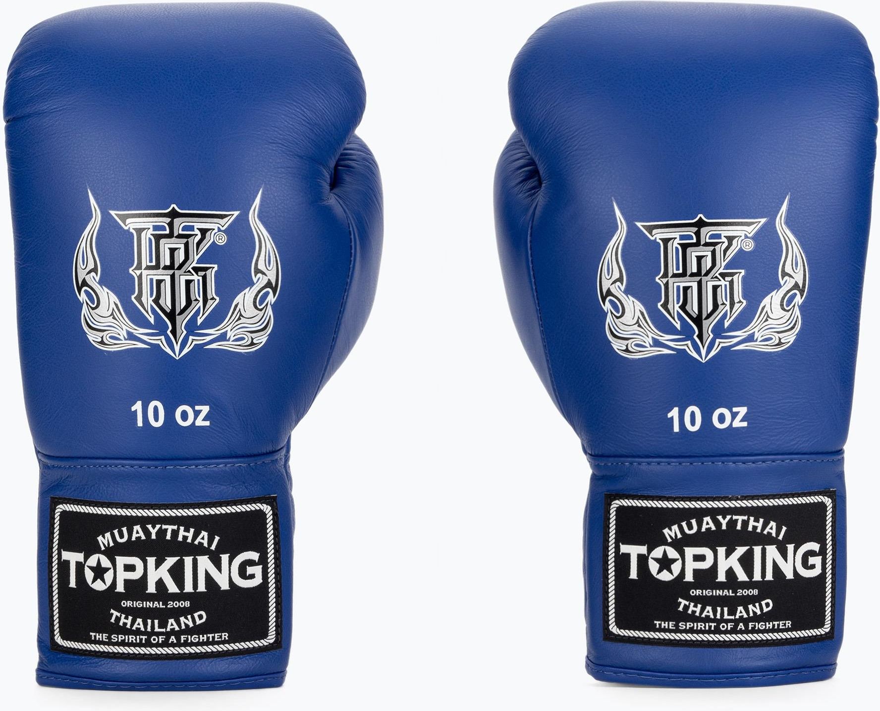 Rękawice Bokserskie Top King Muay Thai Pro Blue - Ceny i opinie - Ceneo.pl
