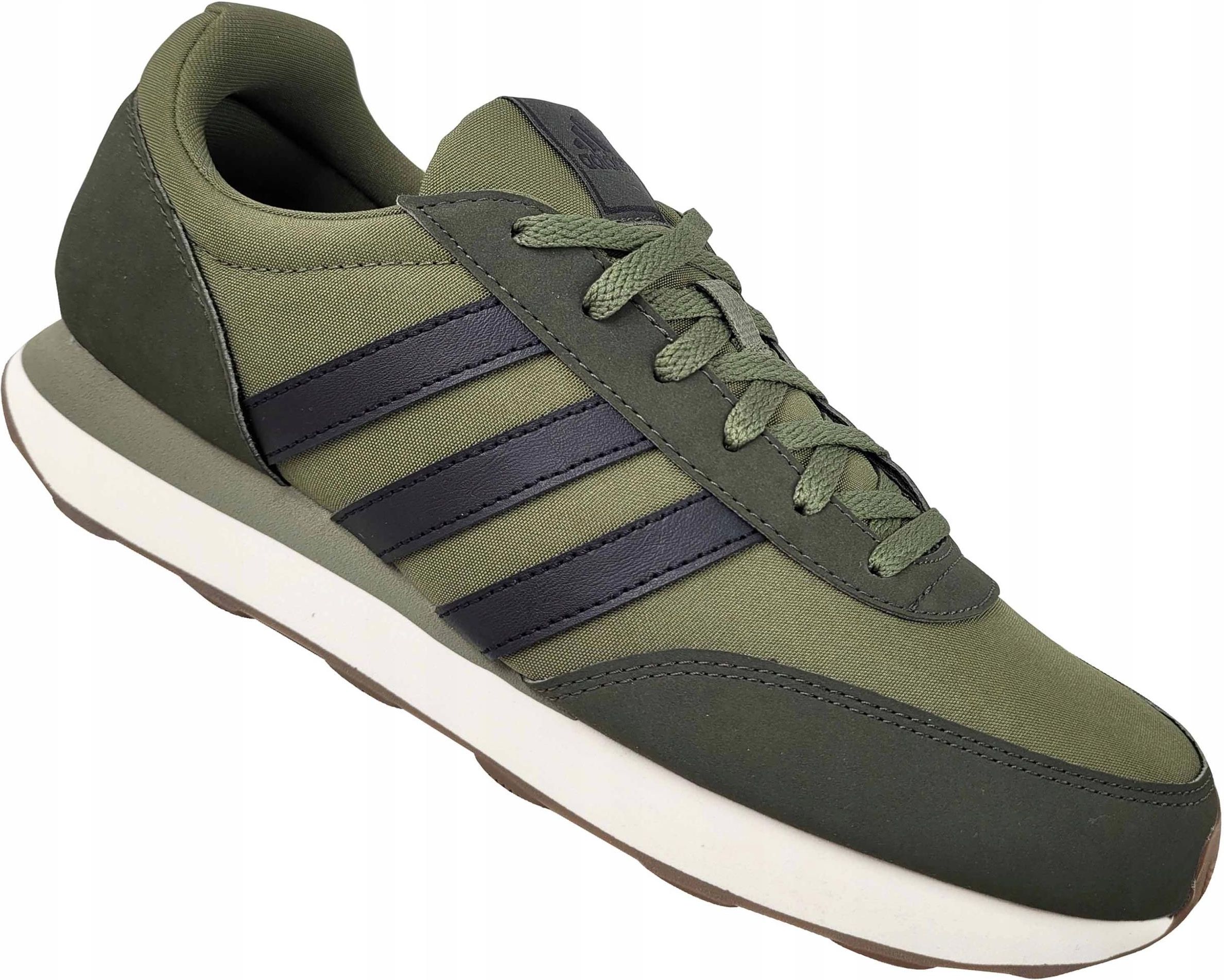 Adidas Run 60S 3.0 IG1179 Racer Buty Męskie Jogger Zielone - Ceny i ...