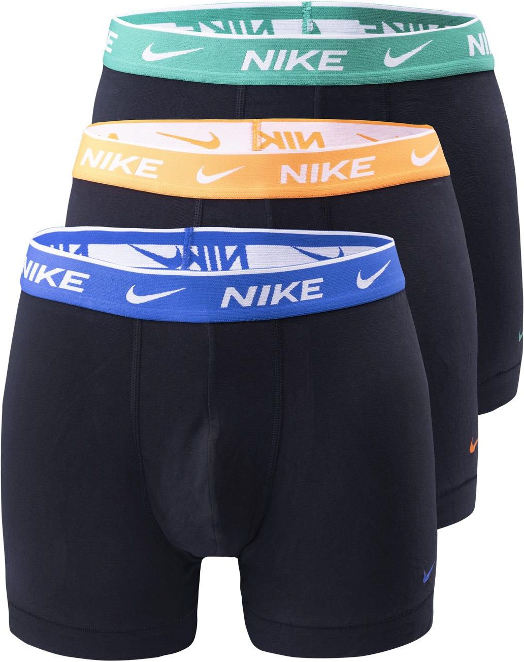 Męskie Bokserki Nike Trunk 3Pk 0000KE1008LBE – Czarny - Ceny i opinie ...