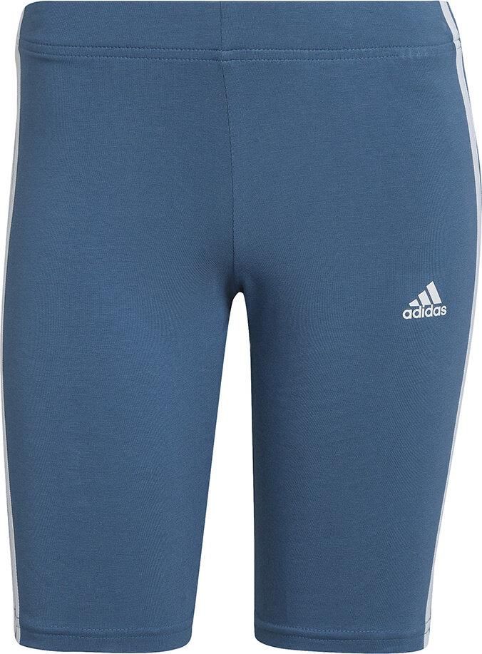 Spodenki damskie adidas Essentials 3-Stripes Bike Shorts niebieskie ...
