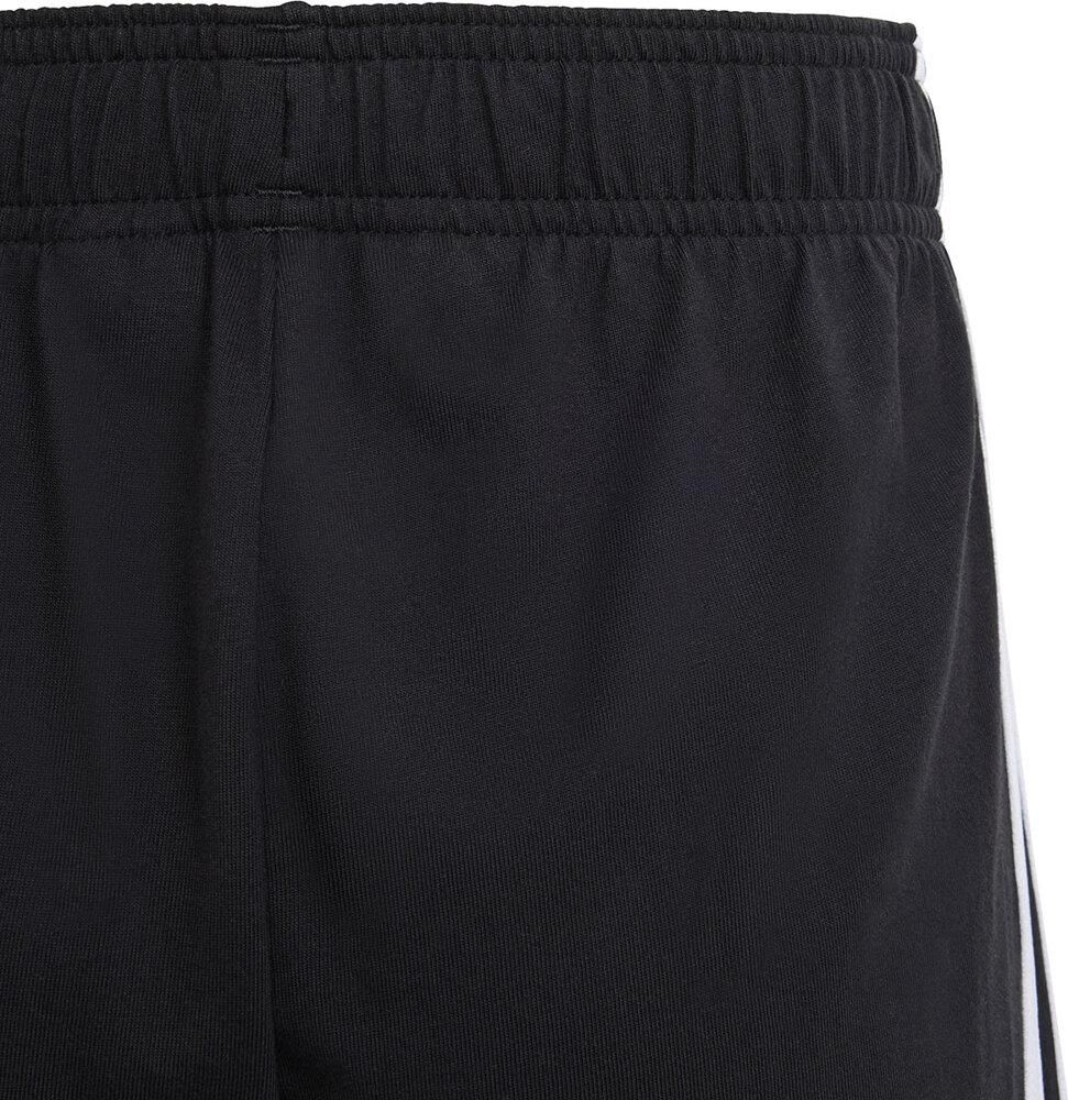 Spodenki dla dzieci adidas Essentials 3-Stripes Knit czarne HY4714 ...