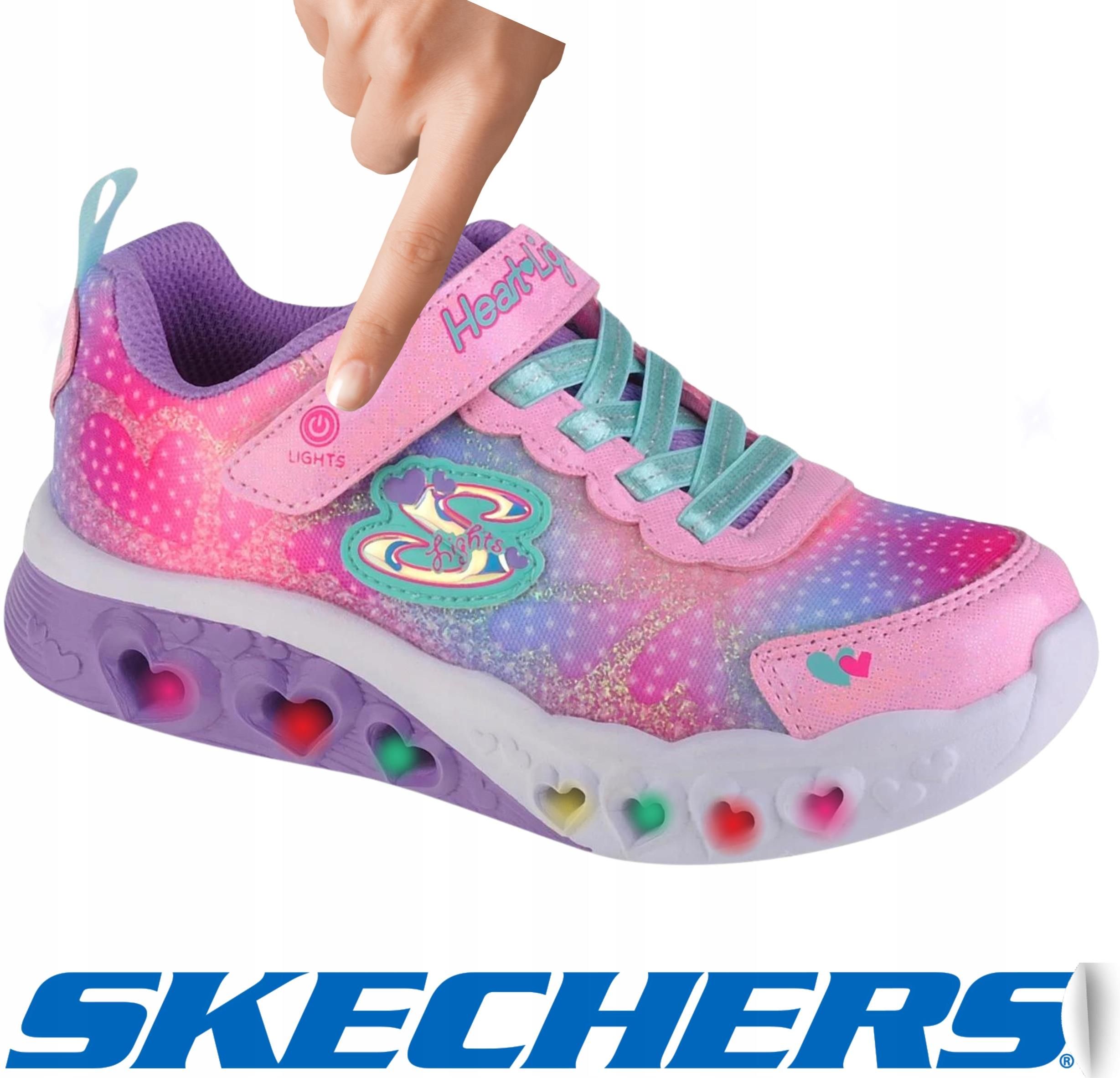 Skechers buty dla dziewczynki Świecące Led - Ceny i opinie - Ceneo.pl