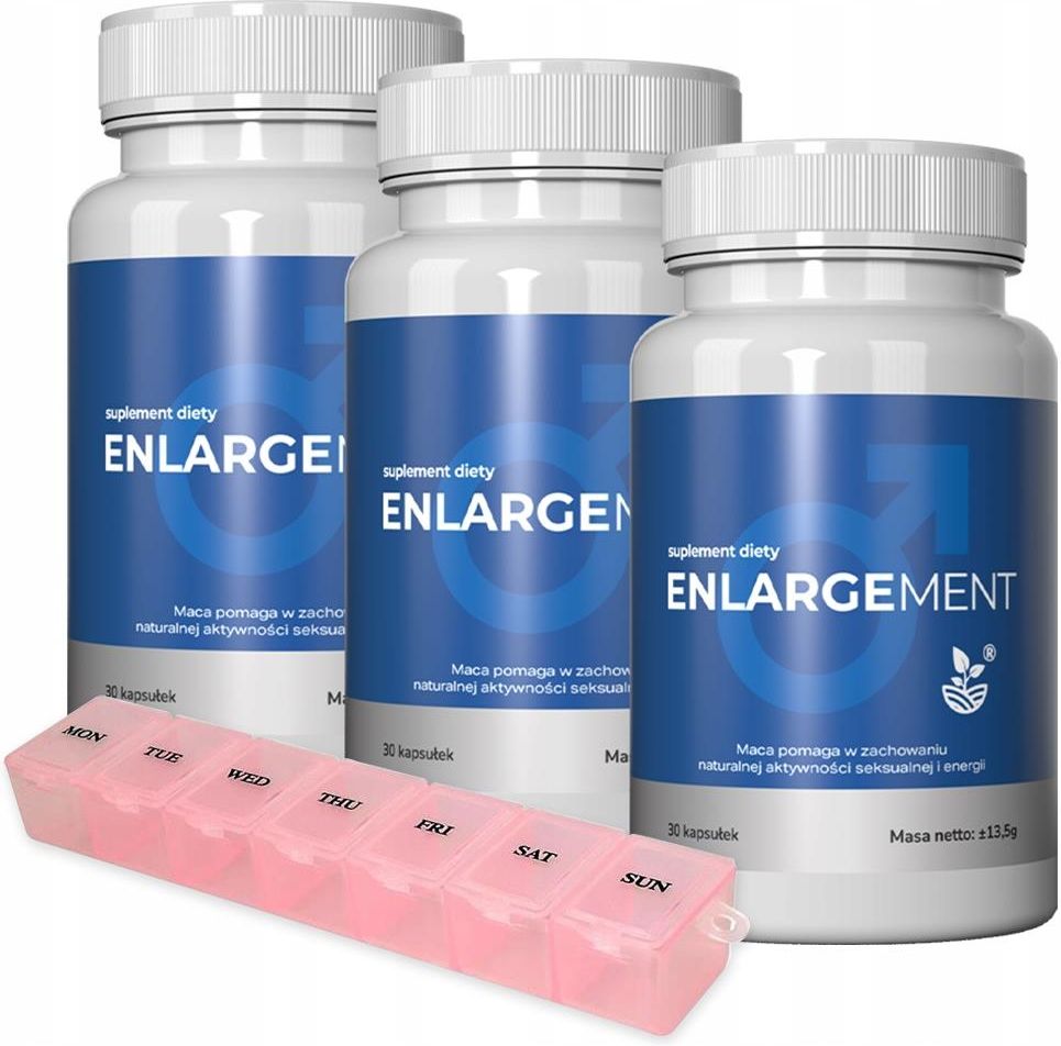 Enlargement Suplement Diety Na Męskość 90 Szt. - Ceneo.pl