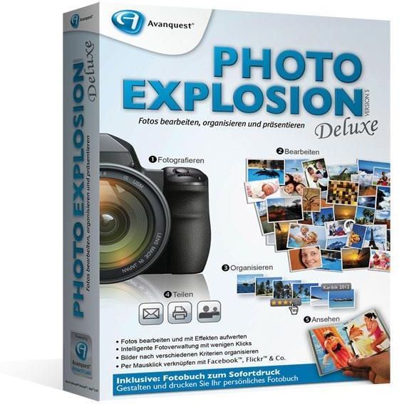 Avanquest Avan Photo Explosion 5 Deluxe DE (09100271) - Opinie i ceny ...