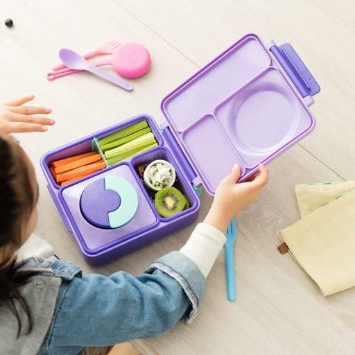 Omie Omiebox Lunchbox Z Termosem Purple Plum - Ceny i opinie - Ceneo.pl