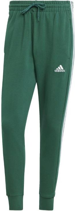 Spodnie dresowe męskie adidas ESSENTIALS FRENCH 3-STRIPES zielone ...