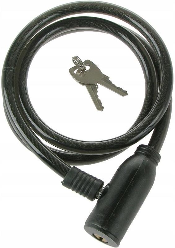 ZAPIĘCIE ROWEROWE Linka Do ROWERU Blokada Zatrzask Zabezpieczenie 4498 - Ceny i opinie - Ceneo.pl