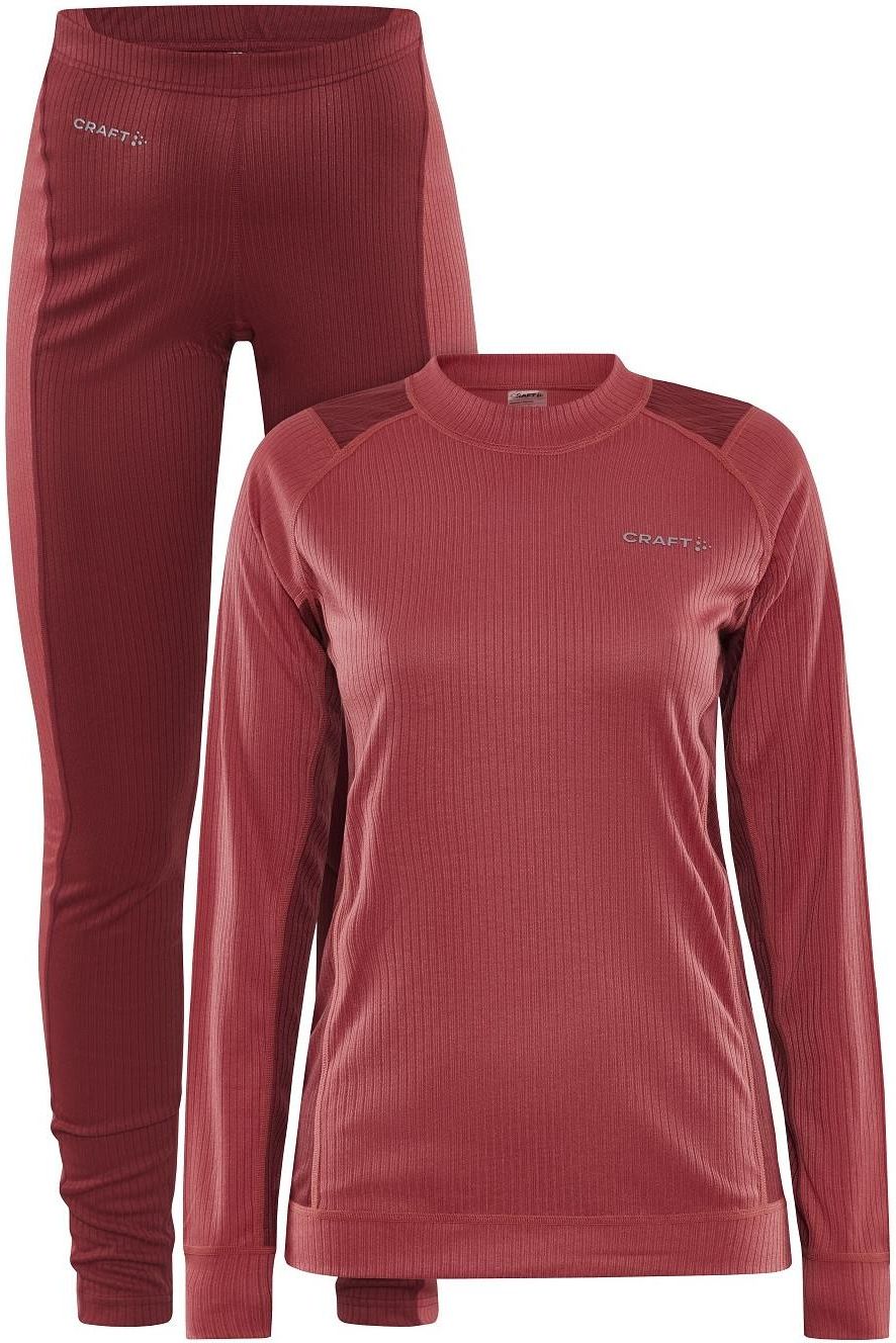 Zestaw Damski Craft Core Dry Baselayer M Ciemnofioletowy/Różówy - Ceny ...