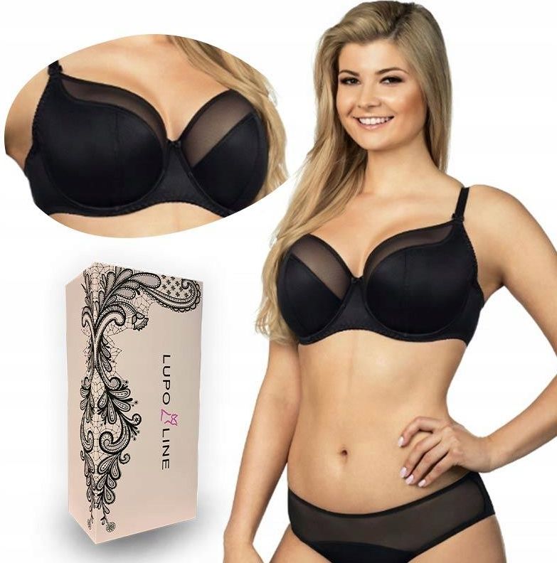 Biustonosz miękki soft Lupoline 140 75F czarny - Ceny i opinie - Ceneo.pl