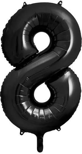 Party Deco Cyfra 8 Balon Foliowy Czarny 86Cm 18047 - Ceny i opinie ...