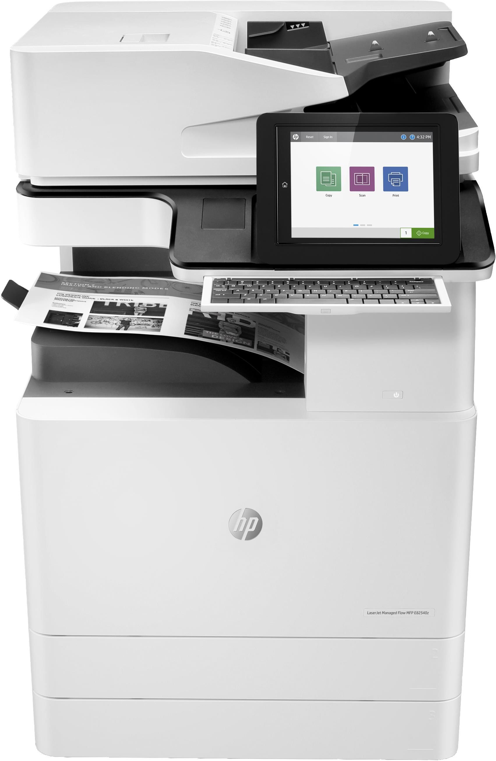 Urządzenie wielofunkcyjne laserowe HP LaserJet Managed Flow MFP E82540z ...