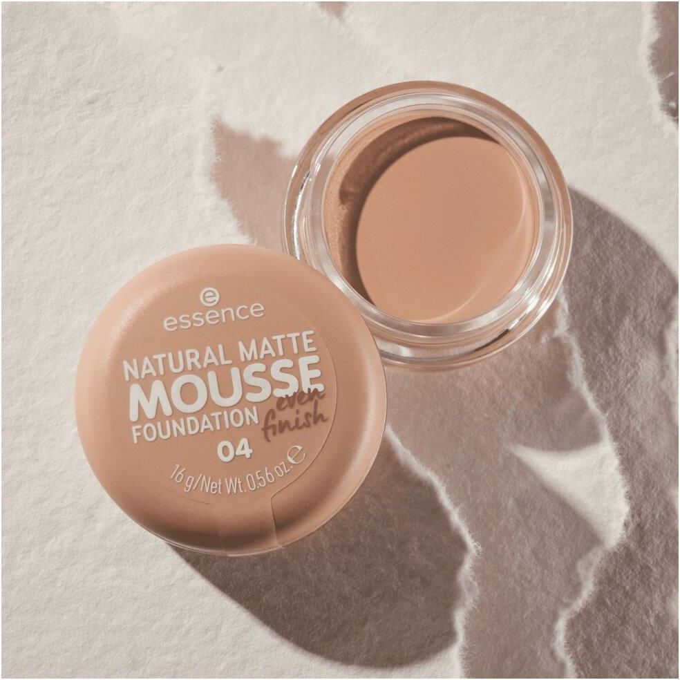 Essence Natural Matte Mousse Podkład Do Twarzy 04 16g - Opinie i ceny ...