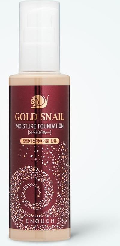 Enough Gold Snail Moisture Foundation 13 100ml - Opinie i ceny na Ceneo.pl