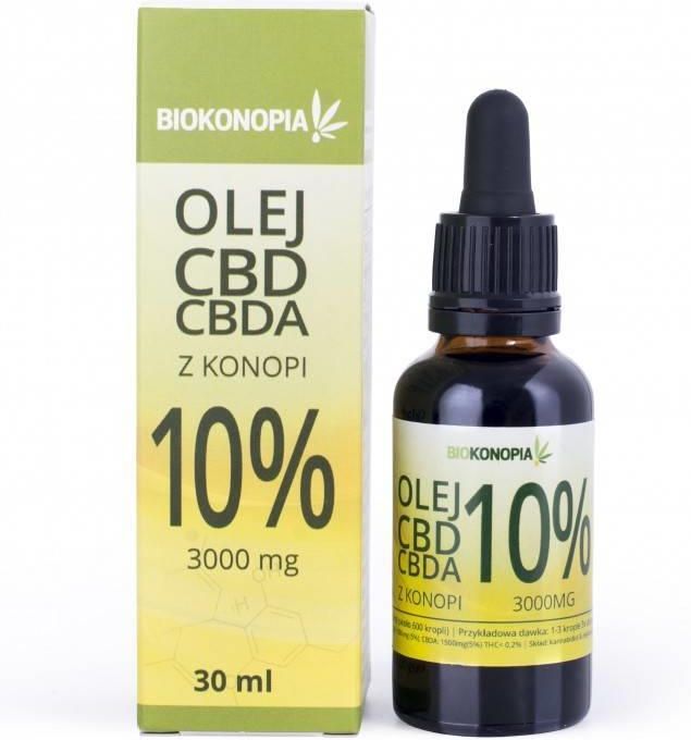 Biokonopia Olejek Konopny Cbd 10% 30Ml - Opinie i ceny na Ceneo.pl