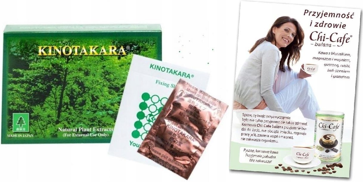 Preparat medycyny naturalnej K-Link Plastry Kinotakara Naturalny ...