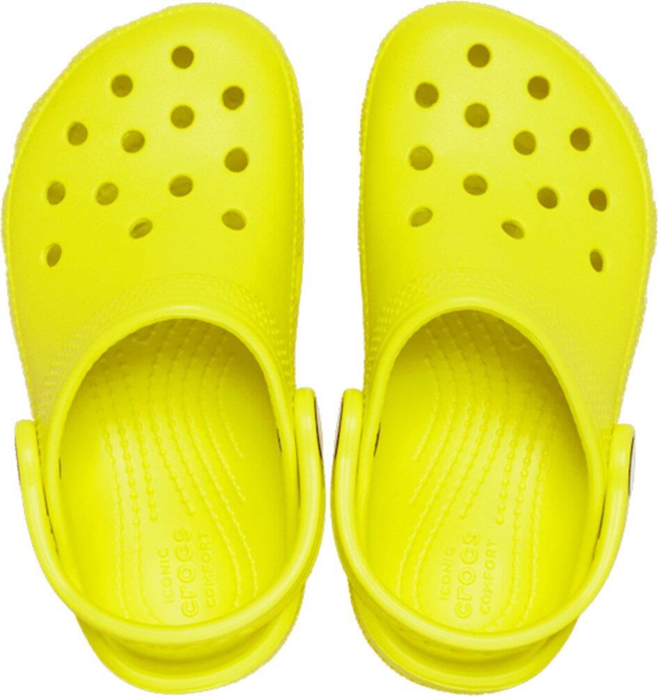 Chodaki dla dzieci Crocs Kids Toddler Classic Clog żółte 206990 76M ...