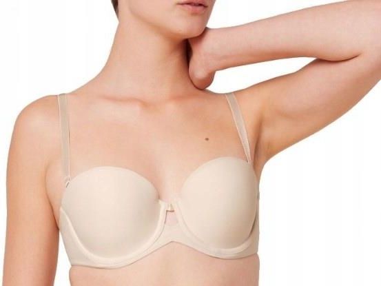 Biustonosz Triumph Pure Micro WDP beżowy 70B - Ceny i opinie - Ceneo.pl