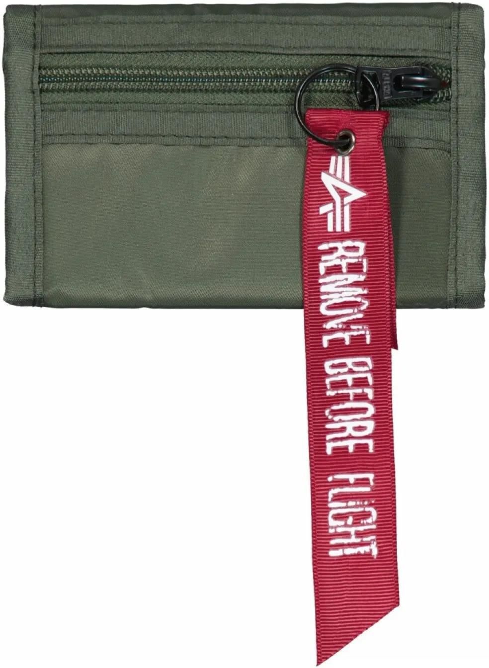 Portfel Alpha Industries Crew Wallet II 146940 01 - Sage Green RATY 0% ...