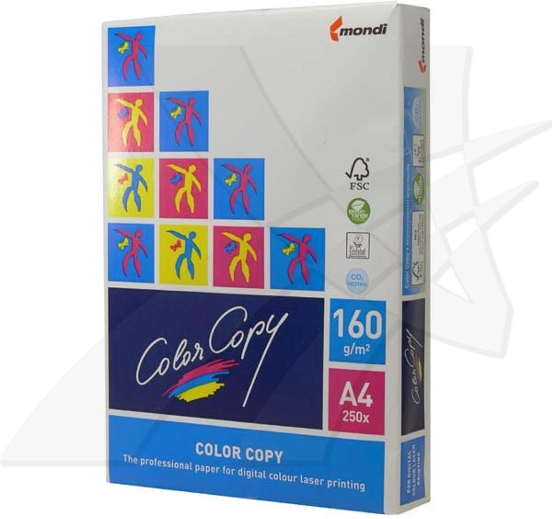 Color Copy Papier Kserograficzny Color Copy, A4, 160 G/M2, Biały, 250 ...