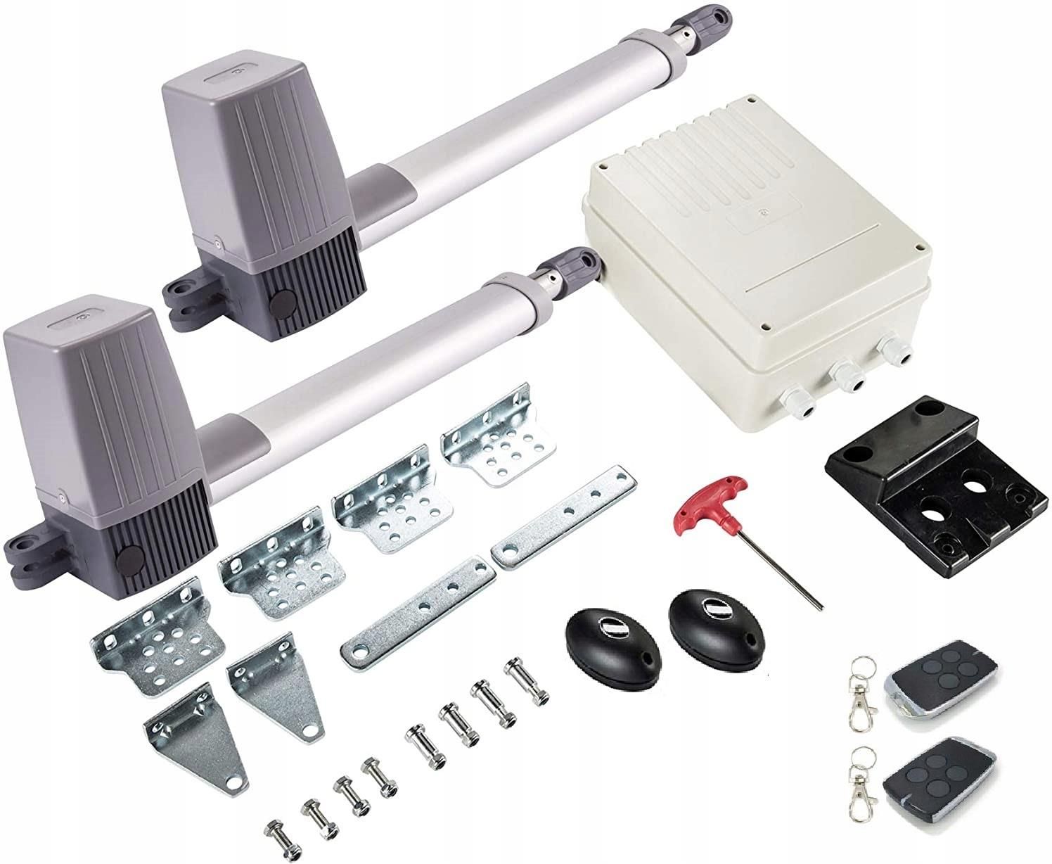 Napęd do bramy Home Gate Zestaw Do Bramy Dwuskrzydłowej 600kg 6m 2x3m - Opinie i ceny na Ceneo.pl