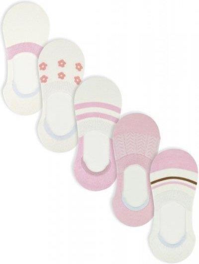 Stopki damskie Noviti SN 015 W 01 ecru-różowe - Ceny i opinie - Ceneo.pl