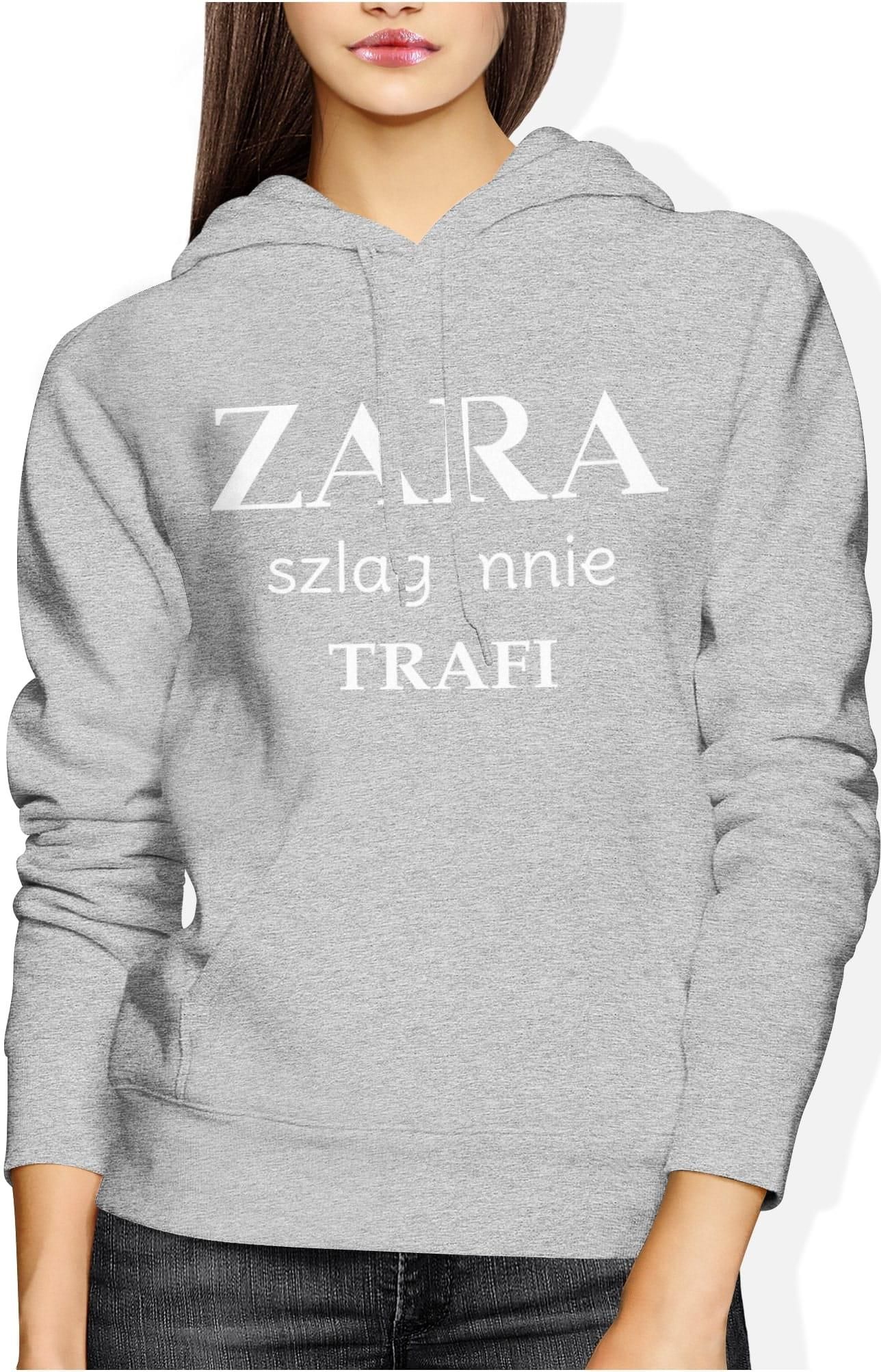 Zara szlag mnie trafi Damska bluza z kapturem (S, Różowy) - Ceny i opinie - Ceneo.pl