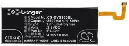Bateria Cameron Sino Doov Isuper S3/Pl-C11 2500Mah 9.50Wh Li-Polymer 3.8V (CSDVS300SL) - Opinie ...
