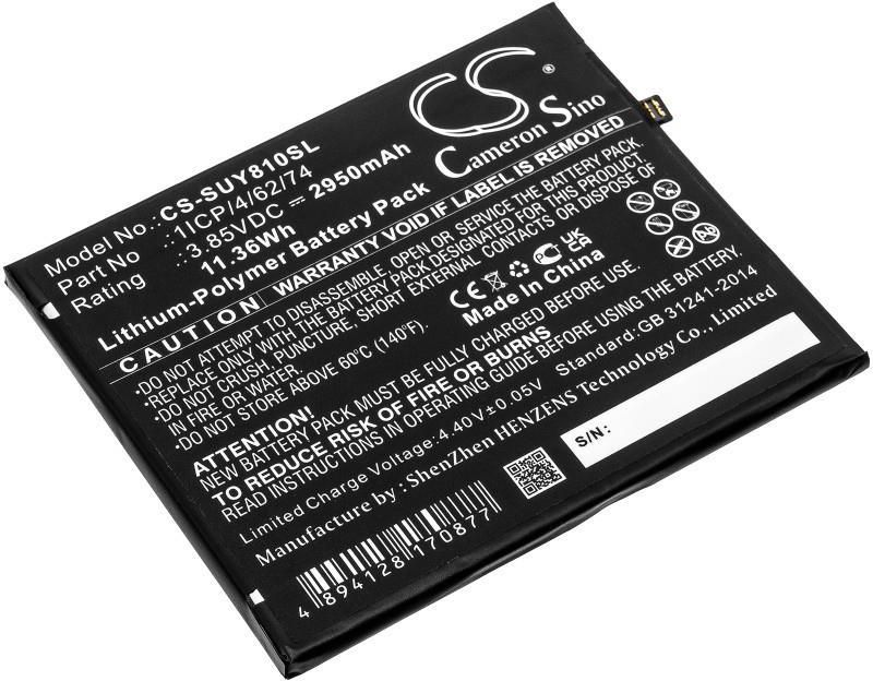 Bateria Cameron Sino Sugar Y8 Max/1Icp/4/62/74 2950Mah 11.36Wh Li ...