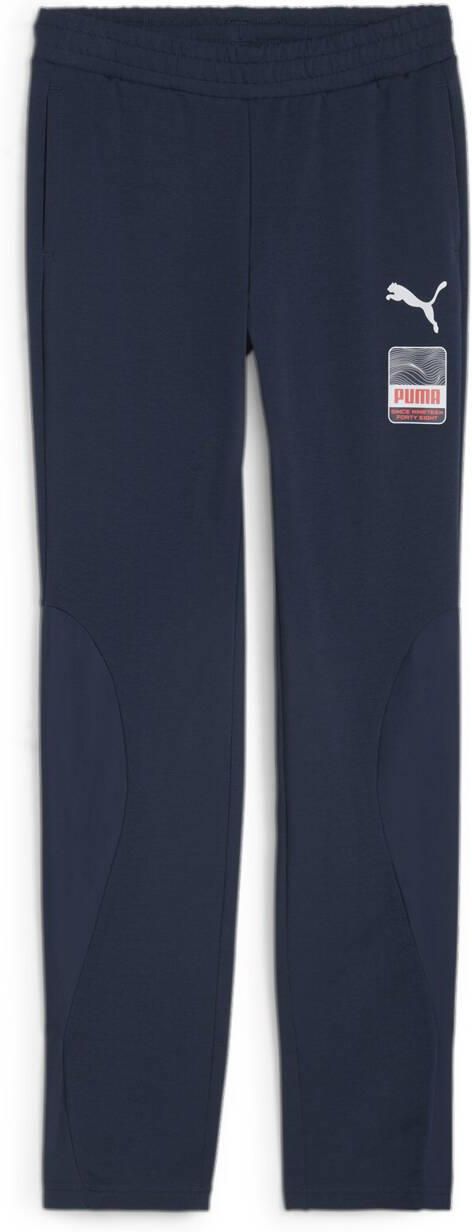 Spodnie dresowe chłopięce Puma ACTIVE SPORTS TR granatowe 67921114 ...