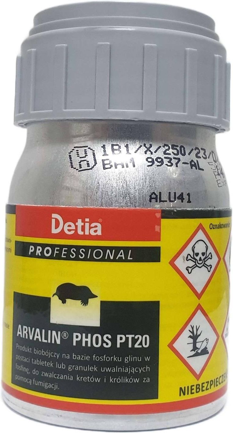 Arvalin Phos Pt 20 90G - (30Szt) Tabletki Gazujące Na Krety - Ceny i ...