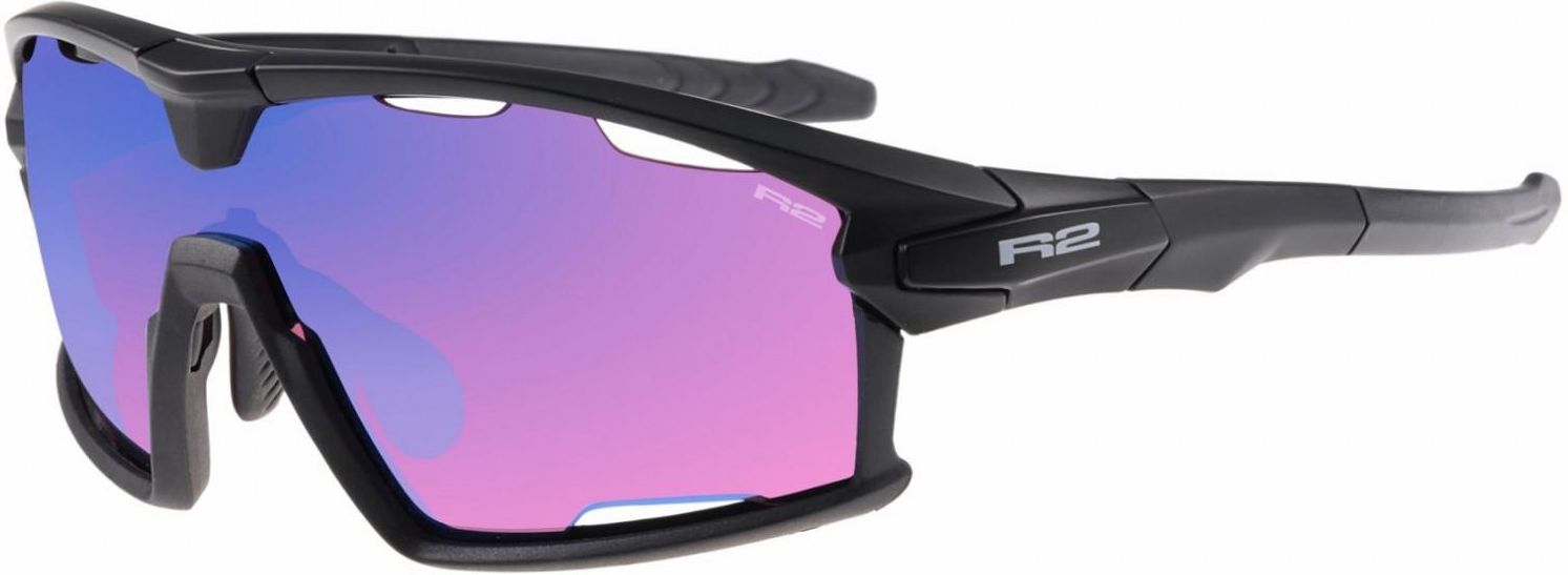 Okulary sportowe R2 Rocket Kolor: czarny/fioletowy - Ceny i opinie ...