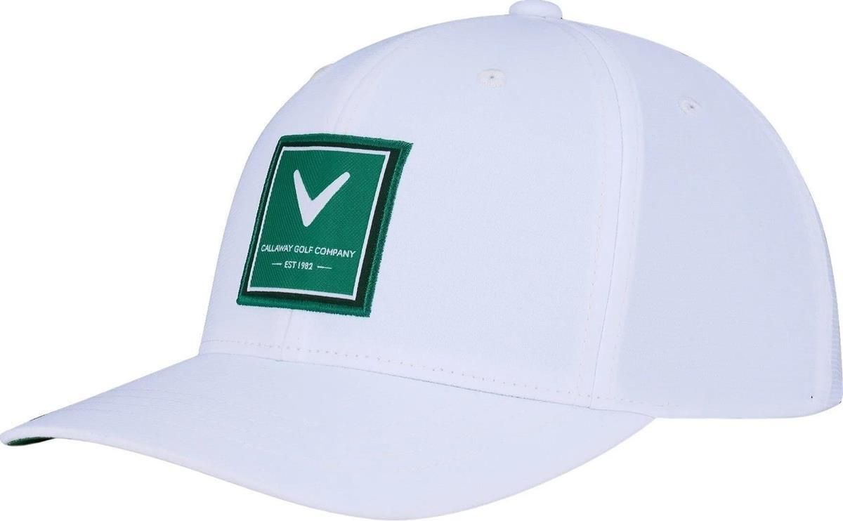 Callaway Lucky Rutherford Mens Flexit Snapback Cap White/Green - Ceny i ...