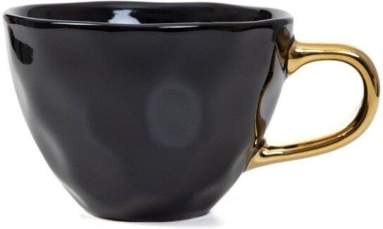 Homla Kubek Malbi 350Ml Czarny Ze Złotym Uchem - Opinie i atrakcyjne ...