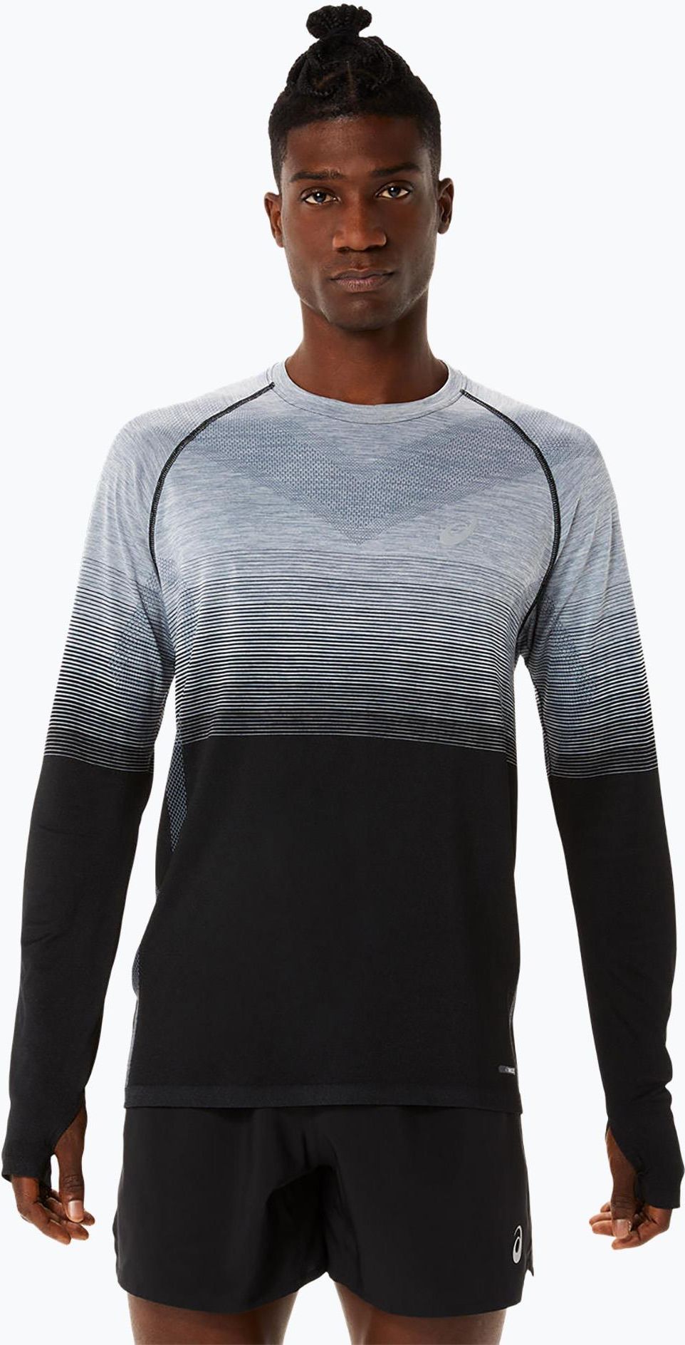 Asics Longsleeve Męski Seamless Performance Black Carrier Grey - Ceny i ...