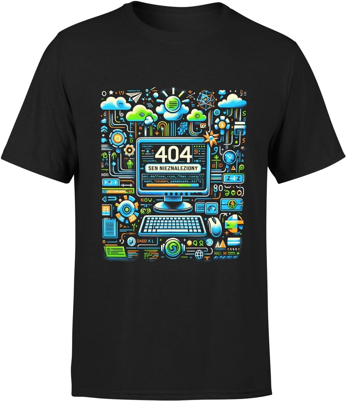 Dla Informatyka Programisty Grafika Męska koszulka (M, Czarny) - Ceny i ...